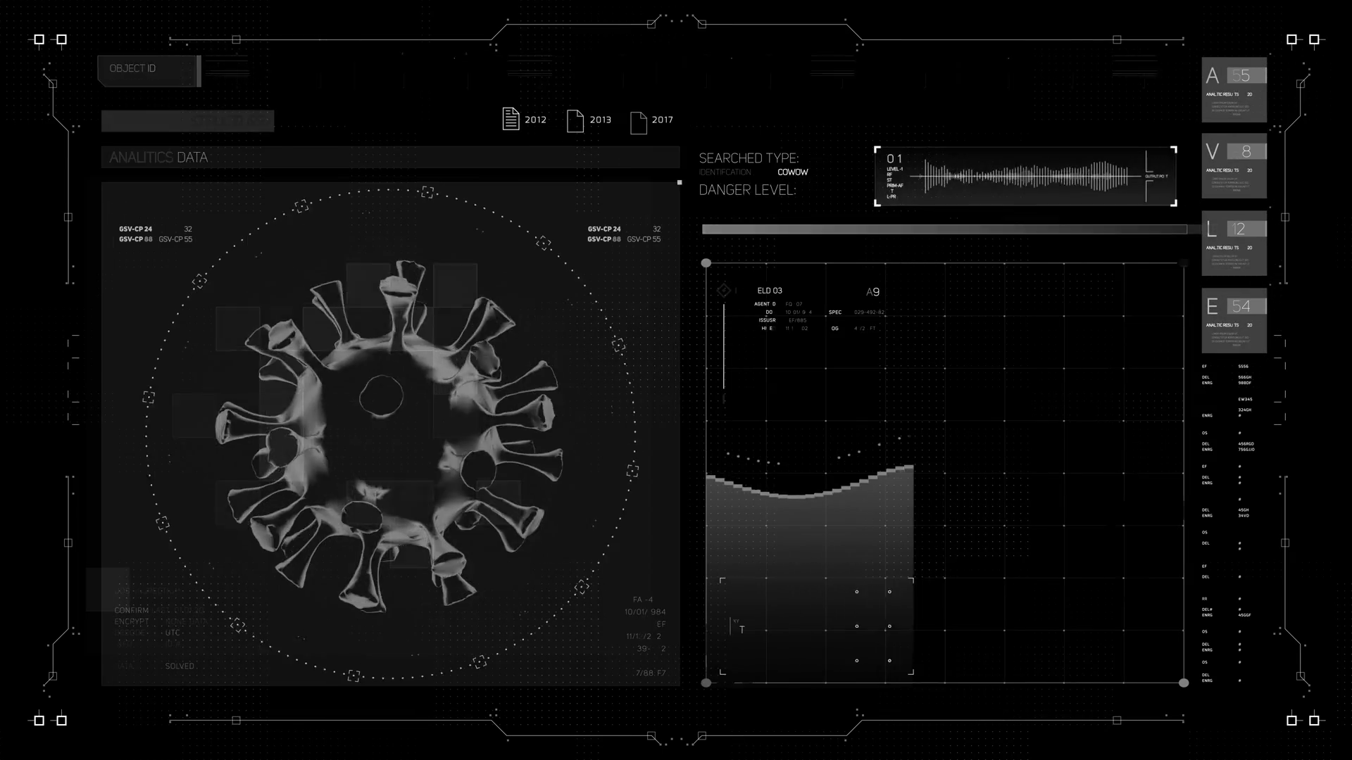 Complex Hud Display 6 Stock Motion Graphics SBV-348439784 - Storyblocks