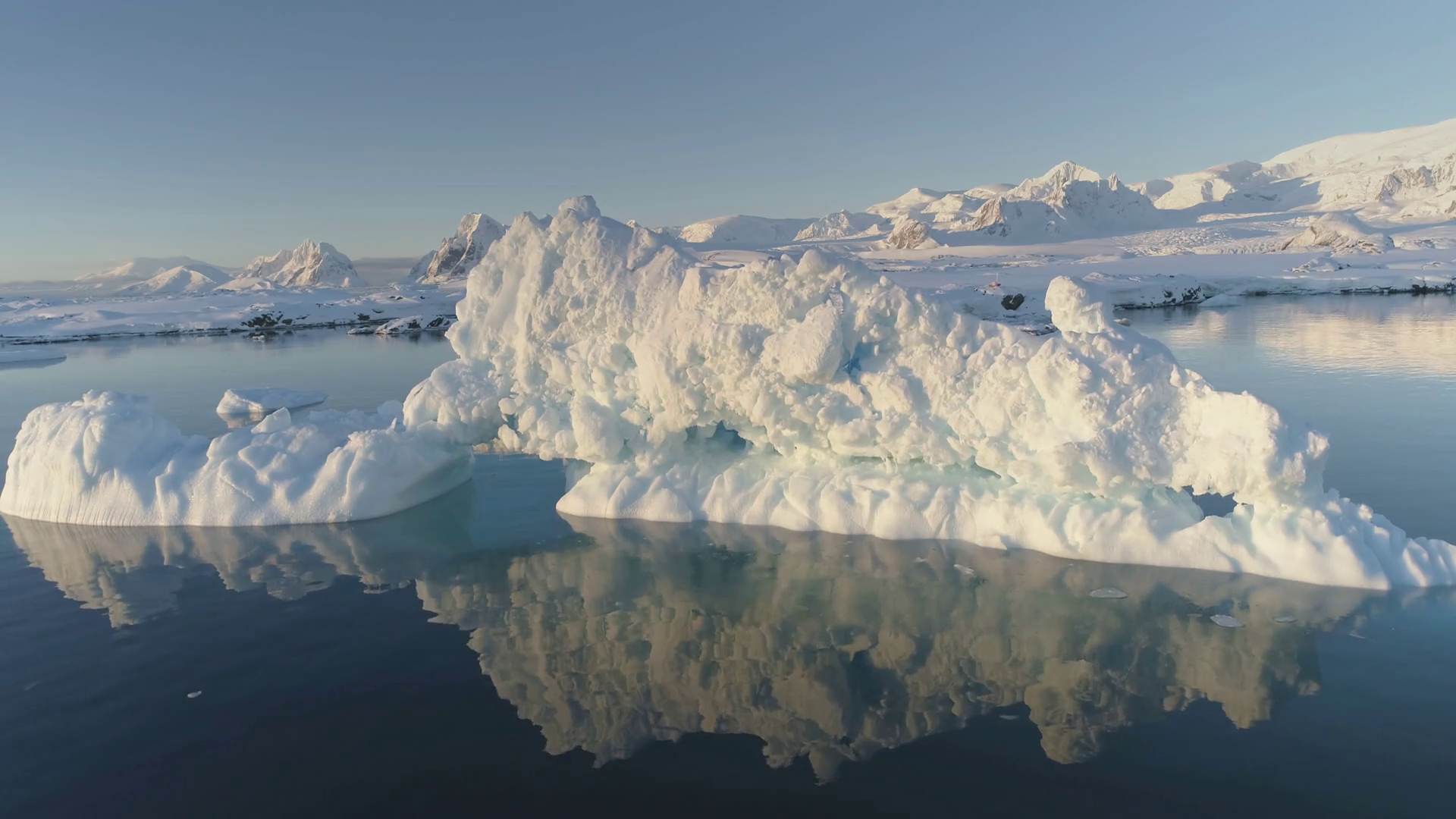 Melting Ice - Global Warming Iceberg Stock Footage SBV-348391904 ...