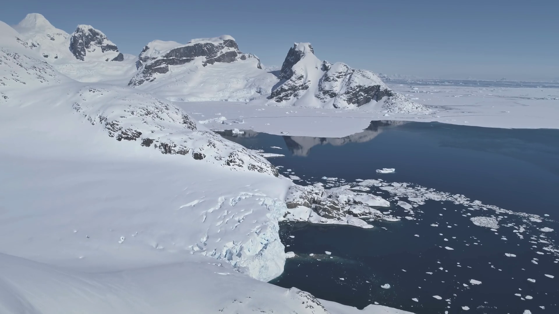 Antarctica Glacier Coastline Landscape Stock Footage SBV-348389794 ...