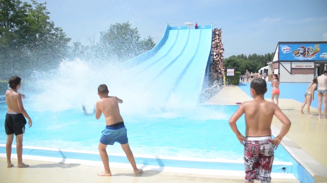 Boy Splash Park Stock Footage: Royalty-Free Video Clips - Storyblocks