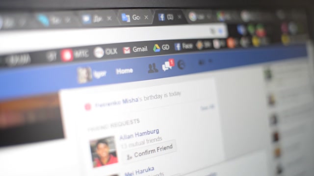 Facebook Screen Stock Footage: Royalty-Free Video Clips - Storyblocks