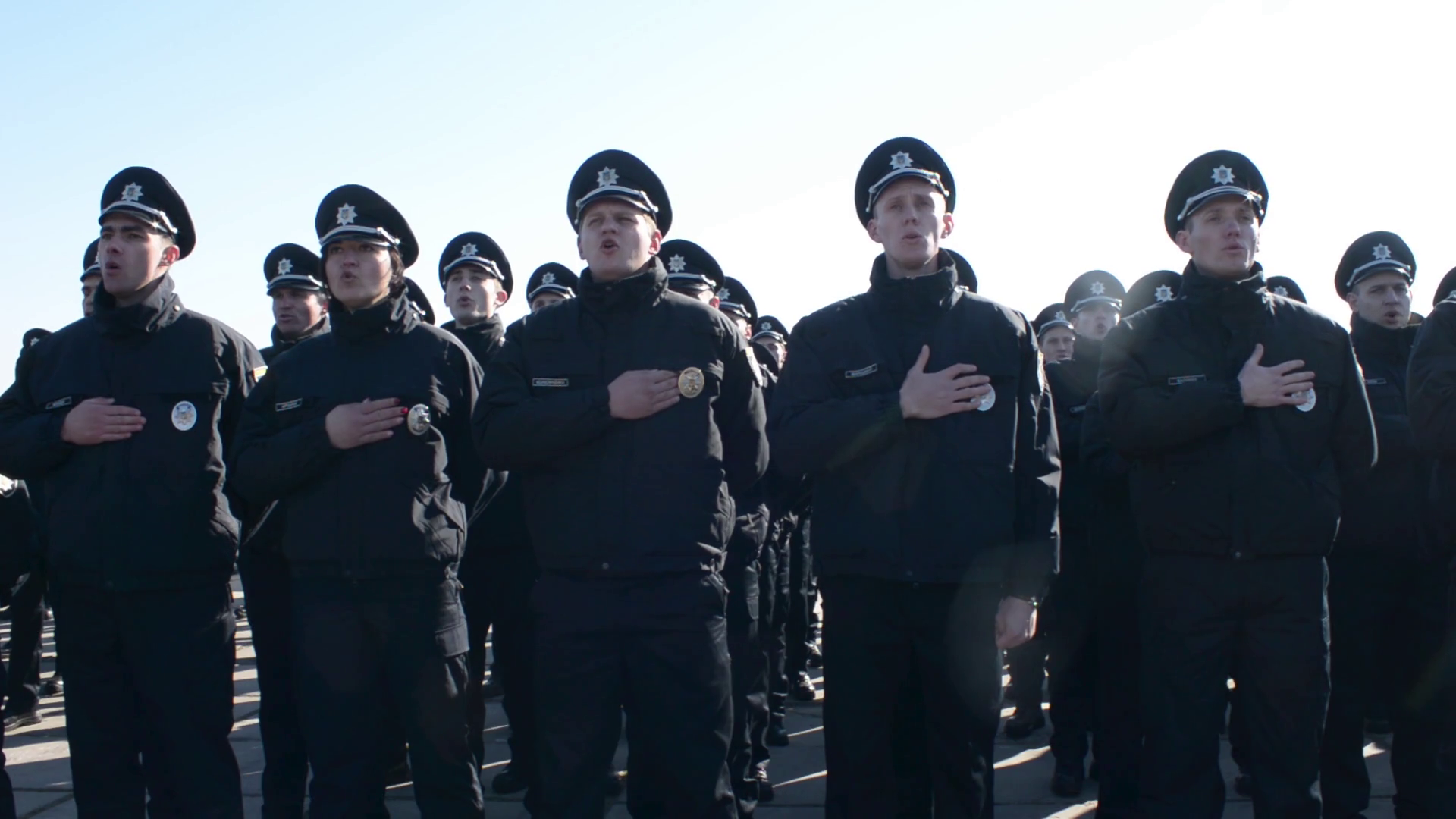 New National Police Of Ukraine - Patrol Take Stock Footage SBV ...