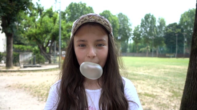 Eating Chewing Gum Stock Footage: Royalty-Free Video Clips - Storyblocks