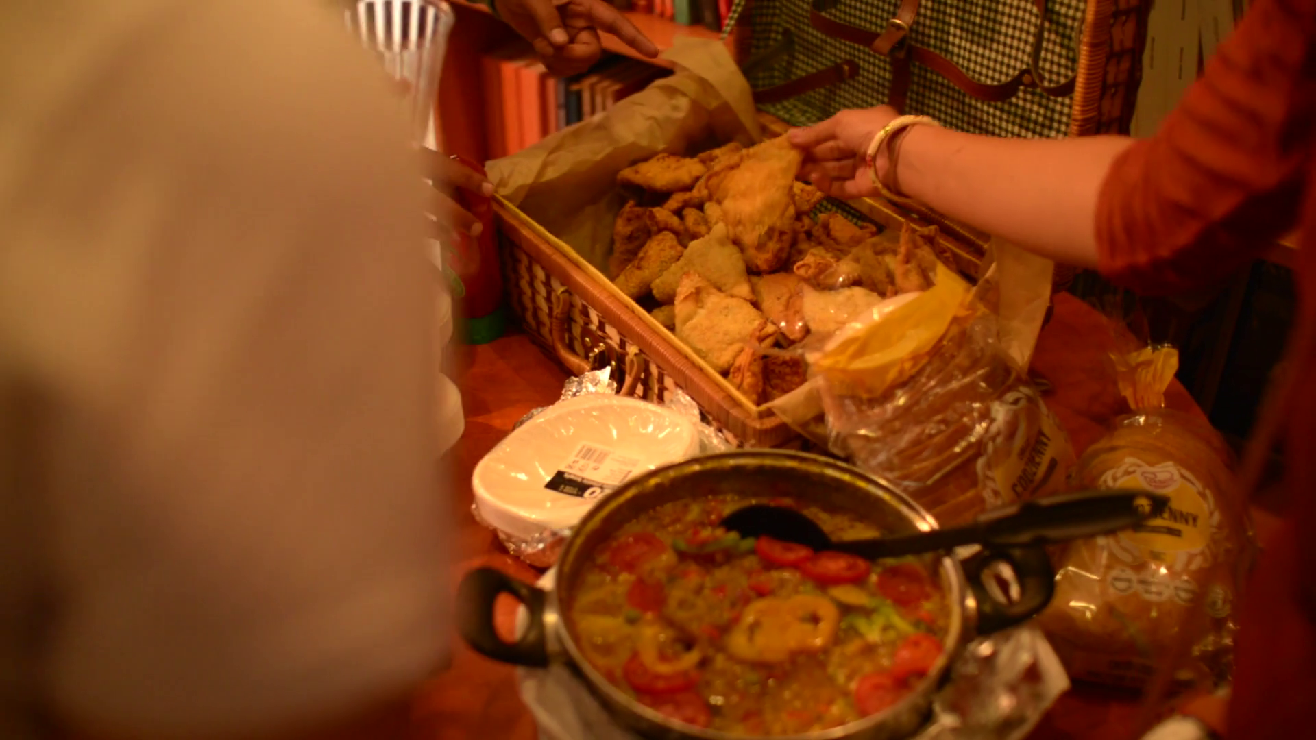 India Distributing Food To Poor People Stock Footage SBV-327611712 ...