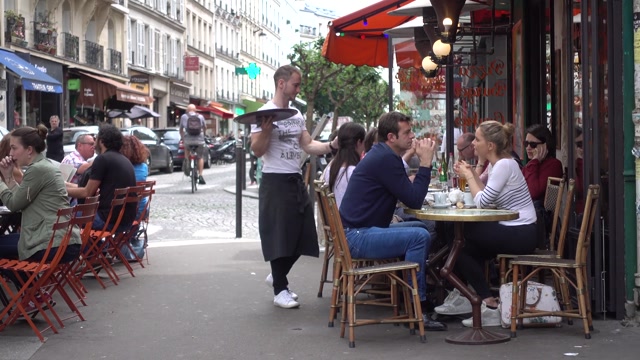 Eating Paris Stock Footage: Royalty-Free Video Clips - Storyblocks