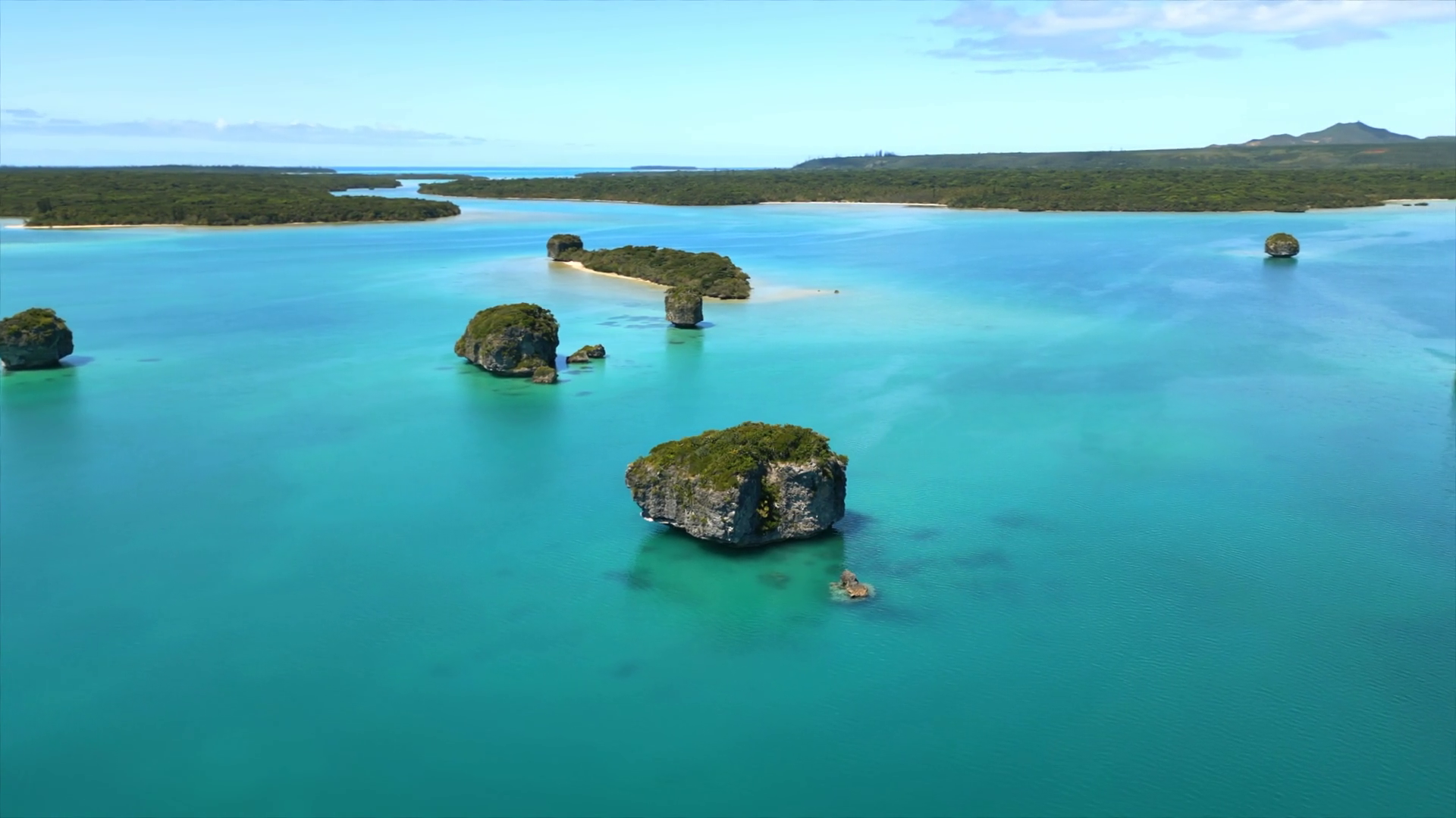 Low Aerial Parallax Around Famous Floating Stock Footage SBV-348716440 ...