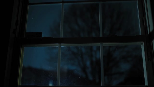 Rain Hitting The Window At Night Stock Footage: Royalty-Free Video ...