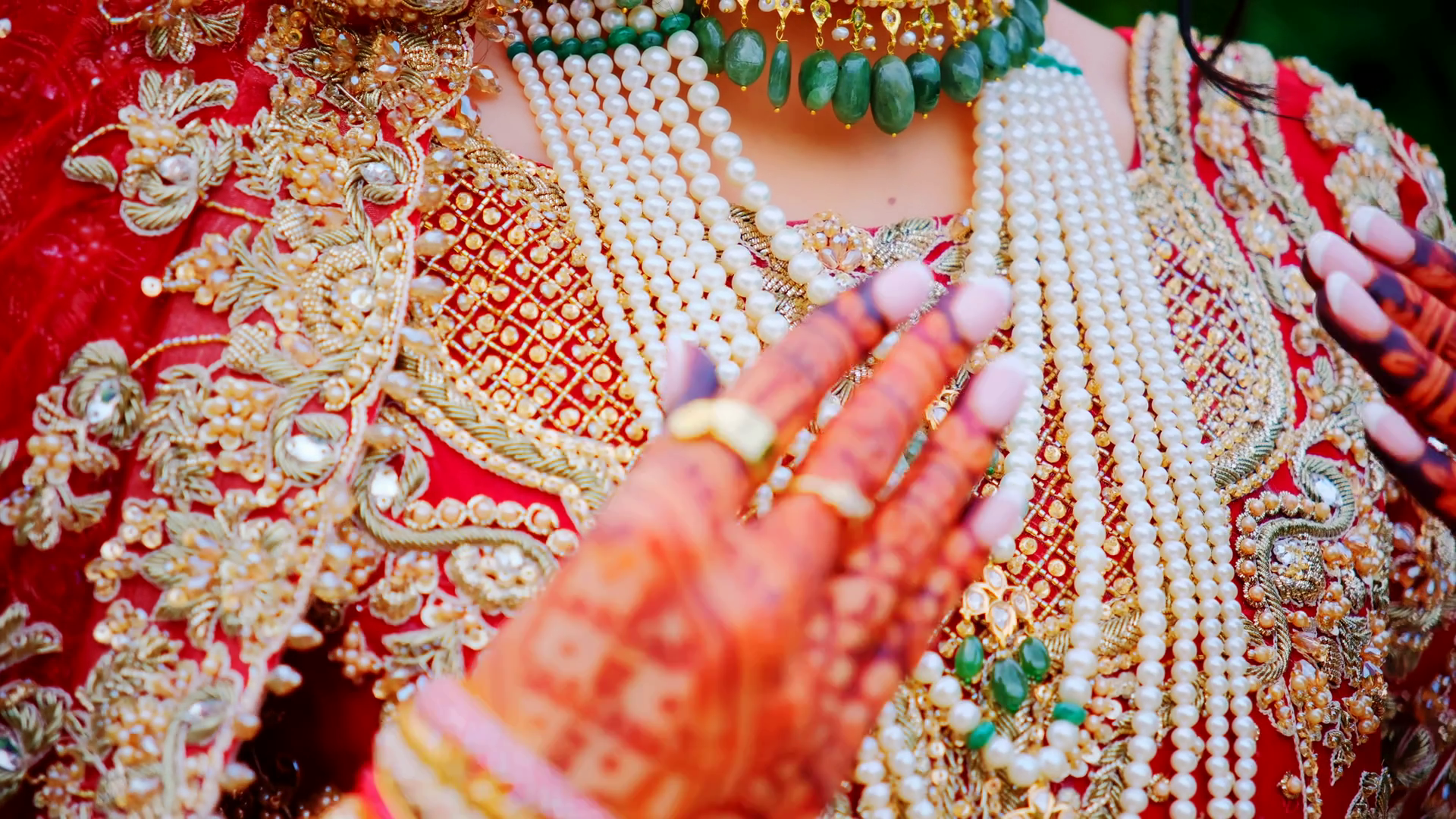 Red Color Is Traditional Indian Clothes Stock Footage SBV-352540546 ...