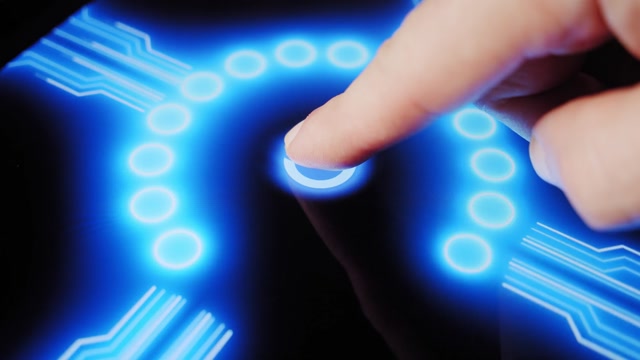 Touch Here To Start Animation Stock Footage: Royalty-Free Video Clips ...
