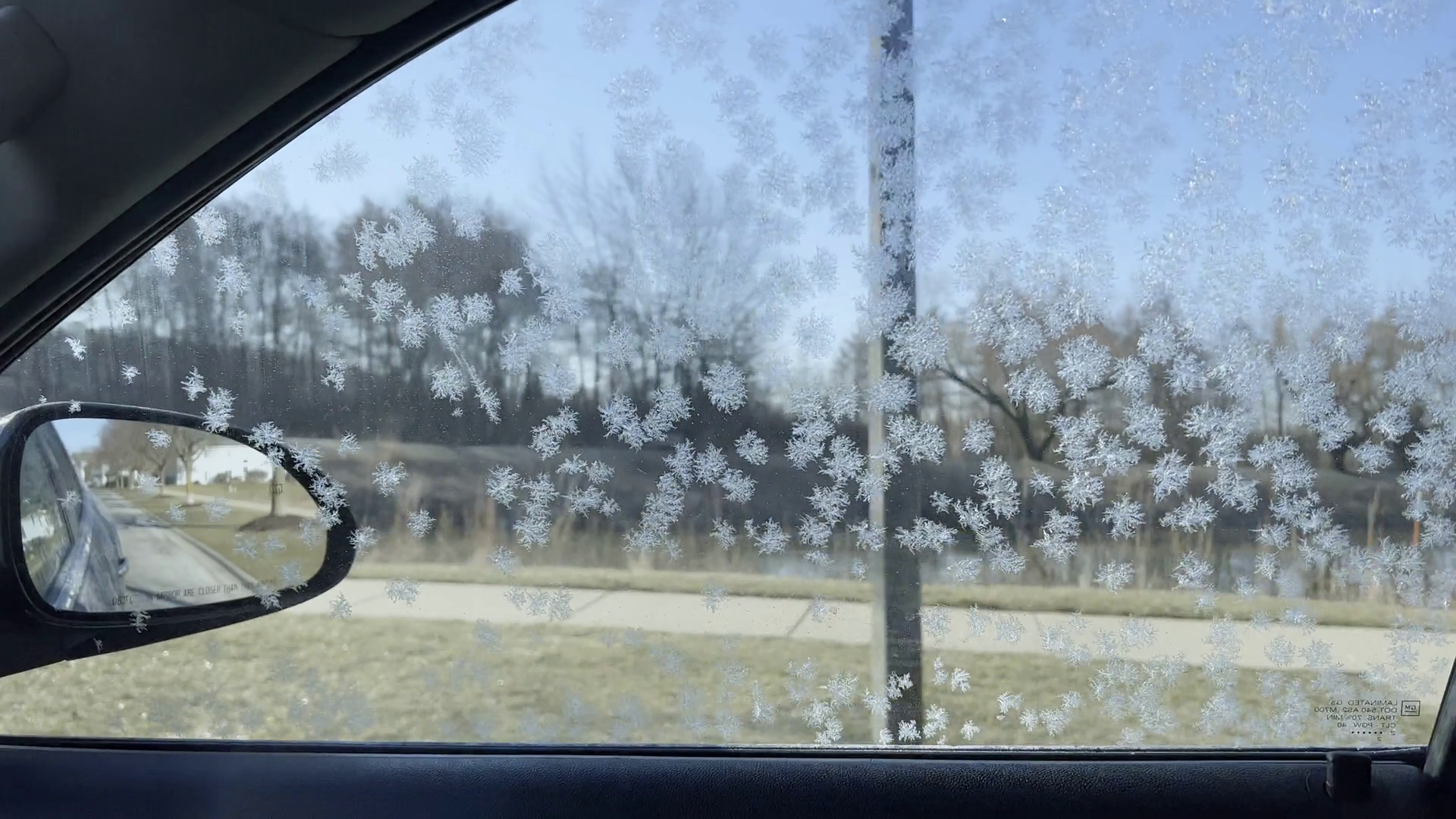 Moving Car With Frozen Window Stock Footage SBV-347512852 - Storyblocks