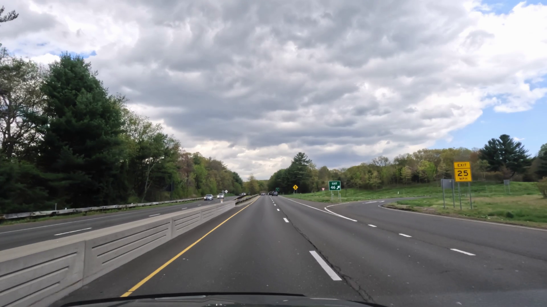 Pov Wide Point Of View Of Driving In Car Stock Footage SBV-347624747 ...