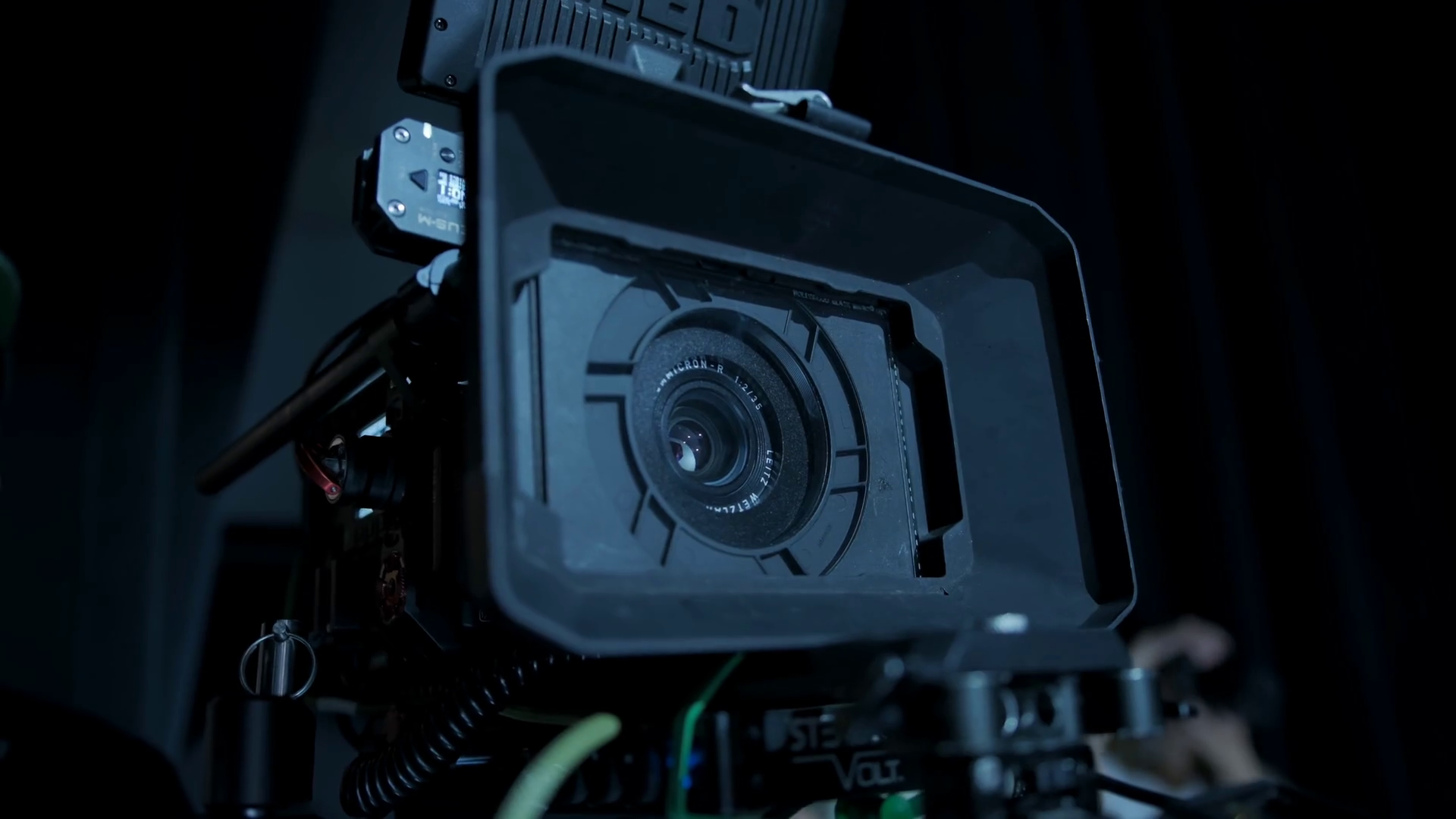 Professional Digital Cinema Camera With Set Stock Footage SBV-347704541 ...