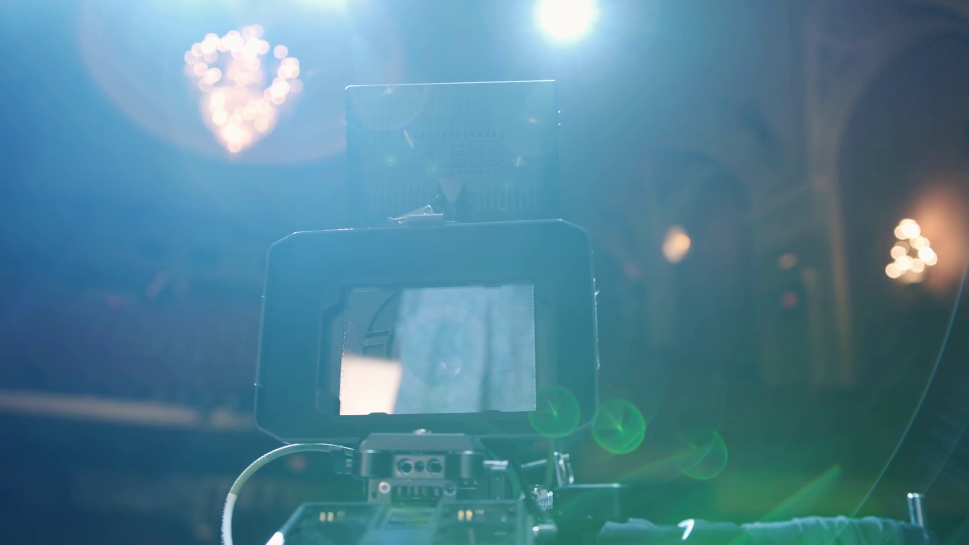 Professional Digital Cinema Camera With Set Stock Footage SBV-347709816 ...