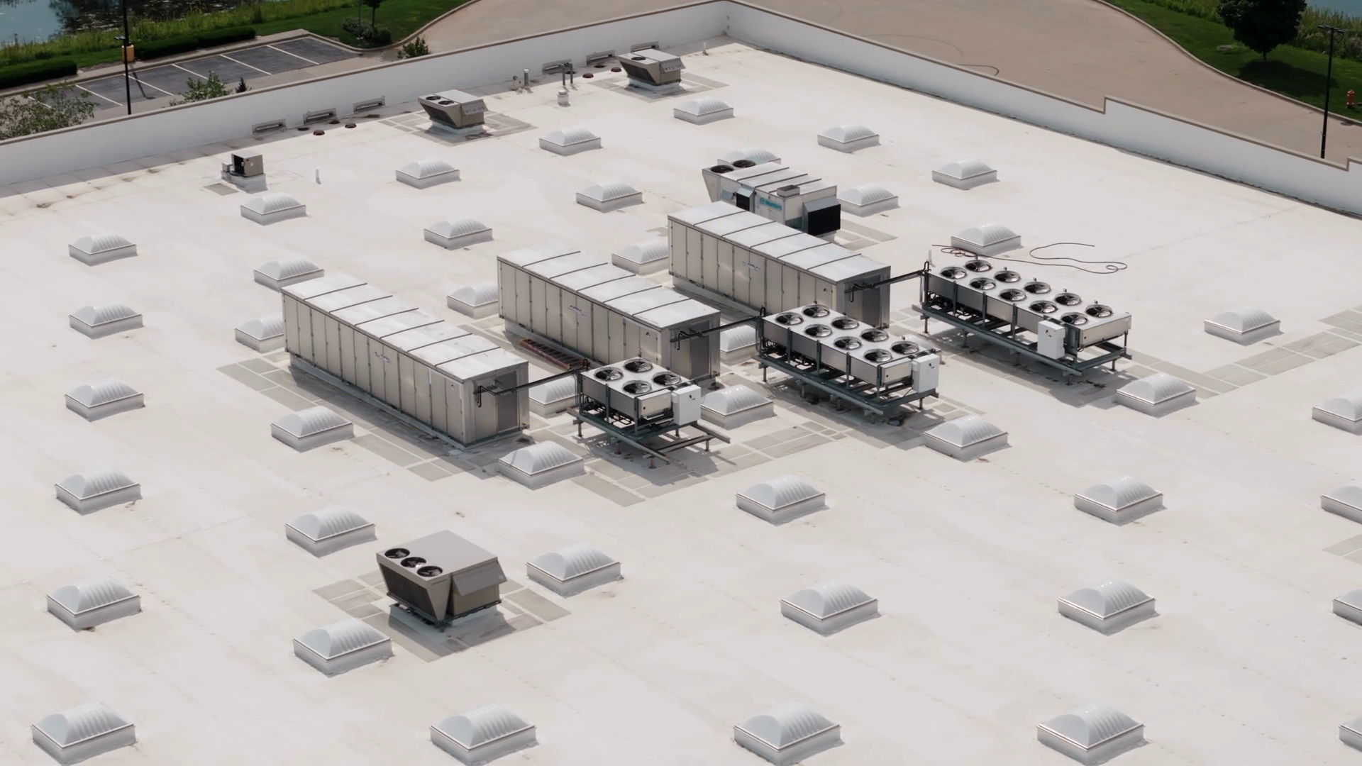 Big Industrial Hvac Air Conditioner System Stock Footage SBV-348425629 ...