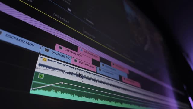 Video Editing Timeline Stock Footage: Royalty-Free Video Clips ...