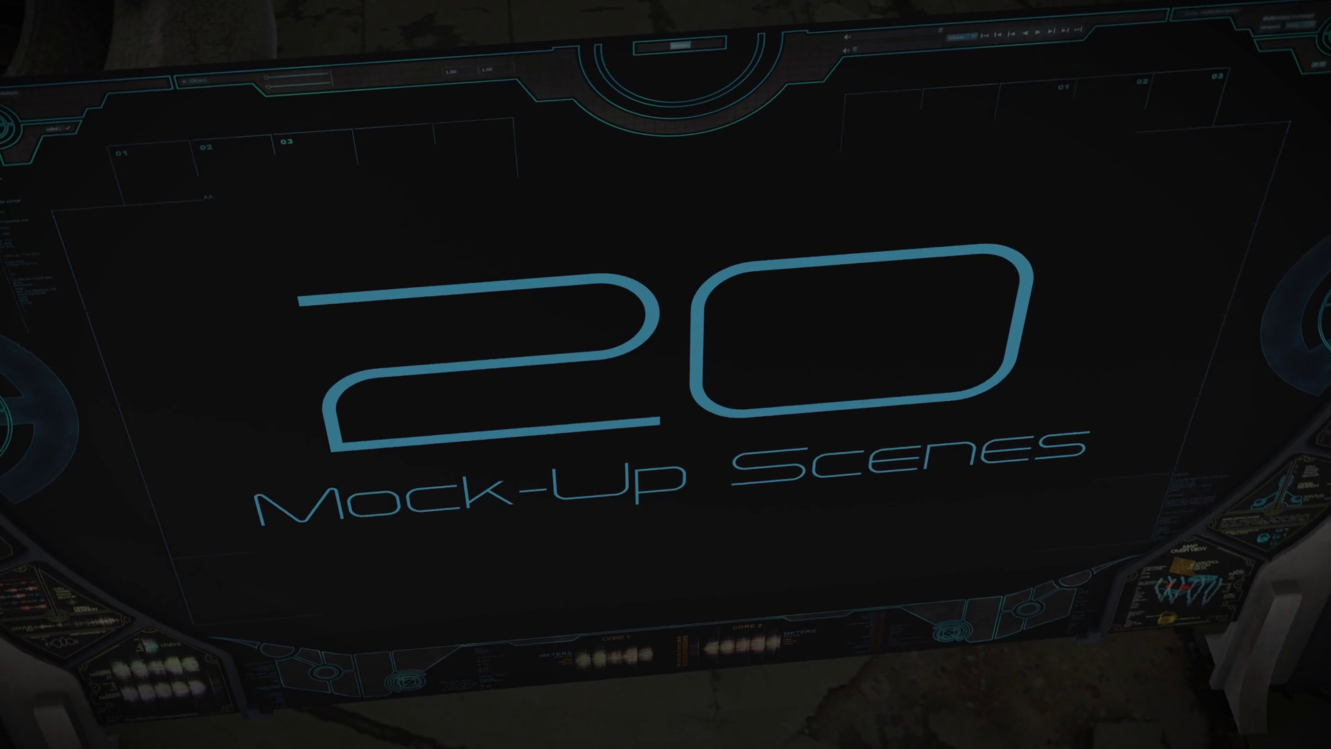 AE Template: Sci Fi Screen Mock Up SBV-351928269 - Storyblocks