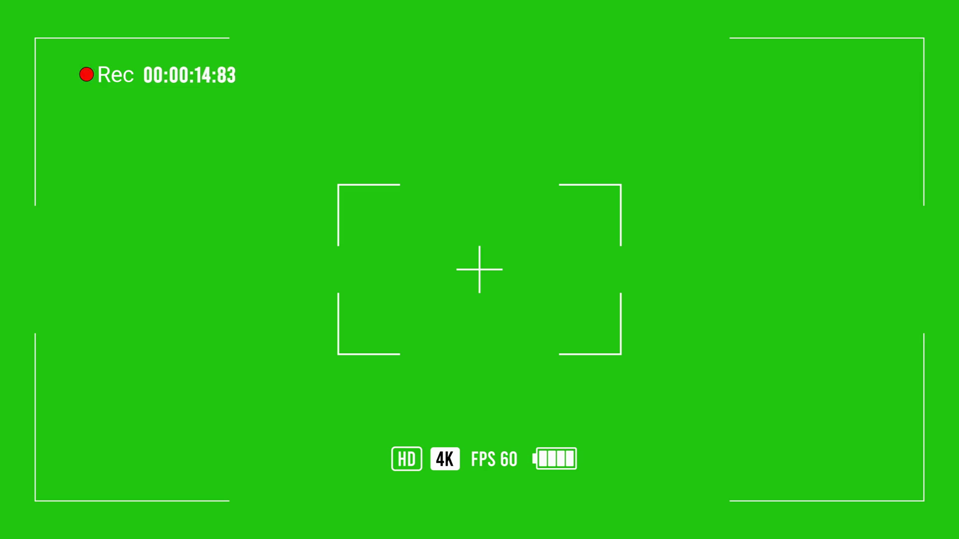 Camera Recording Frame Viewfinder Green Stock Motion Graphics SBV-351851224 - Storyblocks