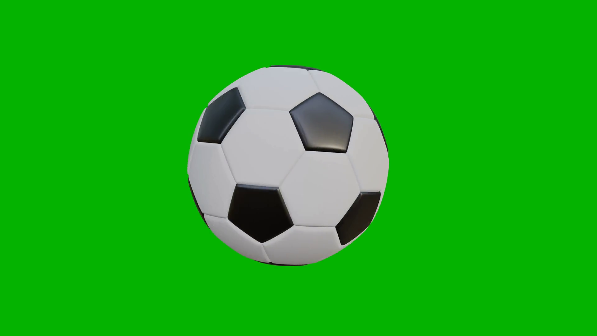 Football Soccer Ball Rotating Spin Animation Stock Motion Graphics SBV ...