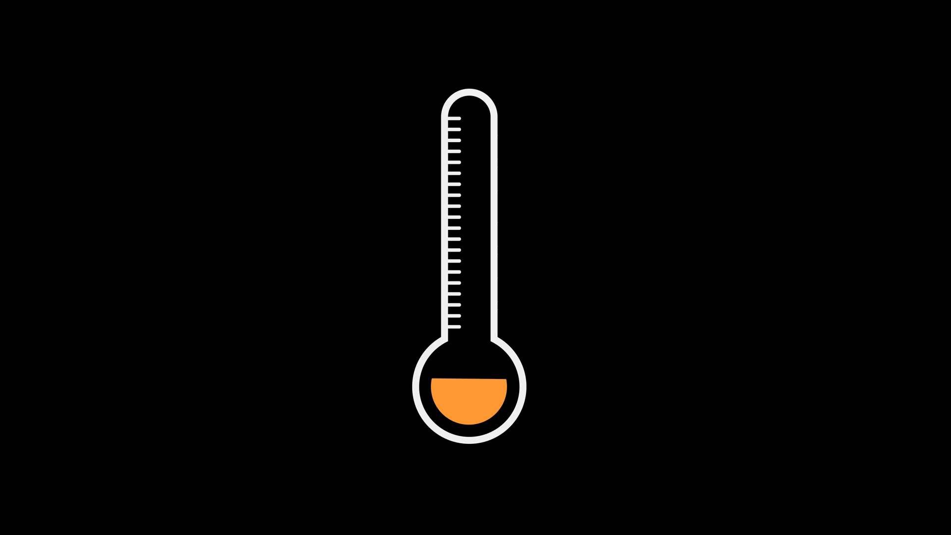 Thermometer Temperature Animation Increase Stock Motion Graphics SBV ...