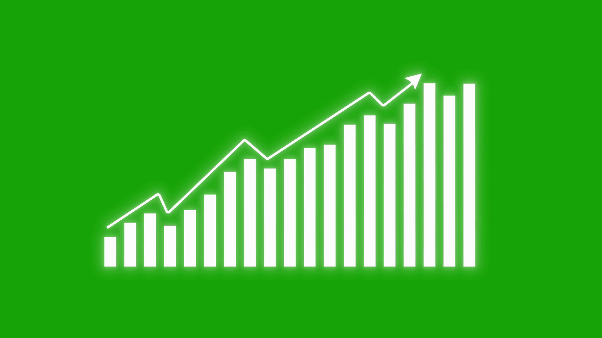 Business Growth Line Graph Going Up Stock Stock Motion Graphics SBV ...