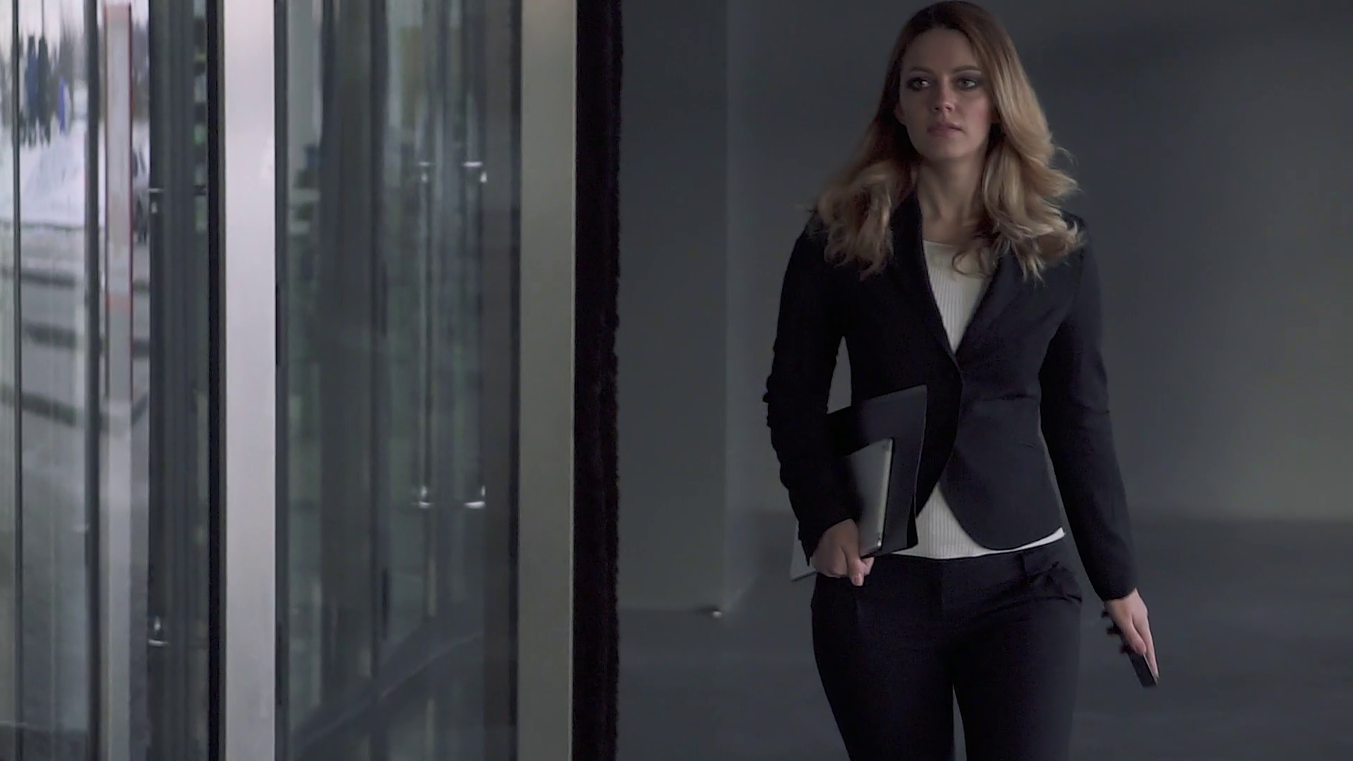 Professional Woman Walking In Office Stock Footage SBV-313394331 ...
