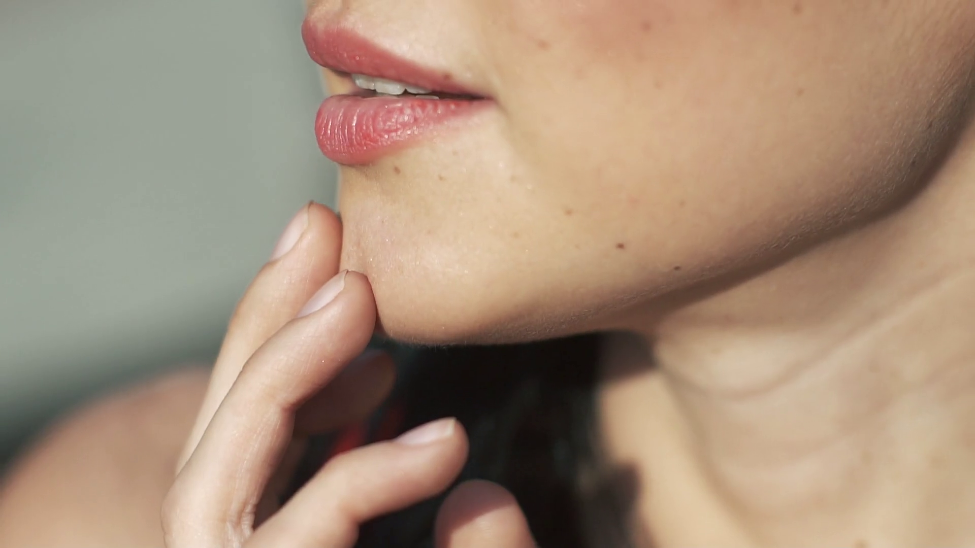 Enchanting Smile Of Youthful Beauty Stock Footage SBV-314431095 ...