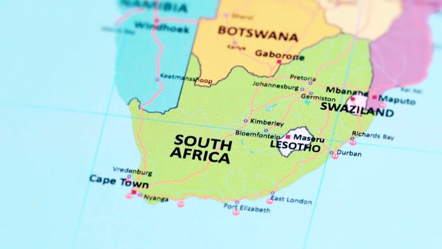 Johannesburg Map Stock Footage: Royalty-Free Video Clips - Storyblocks