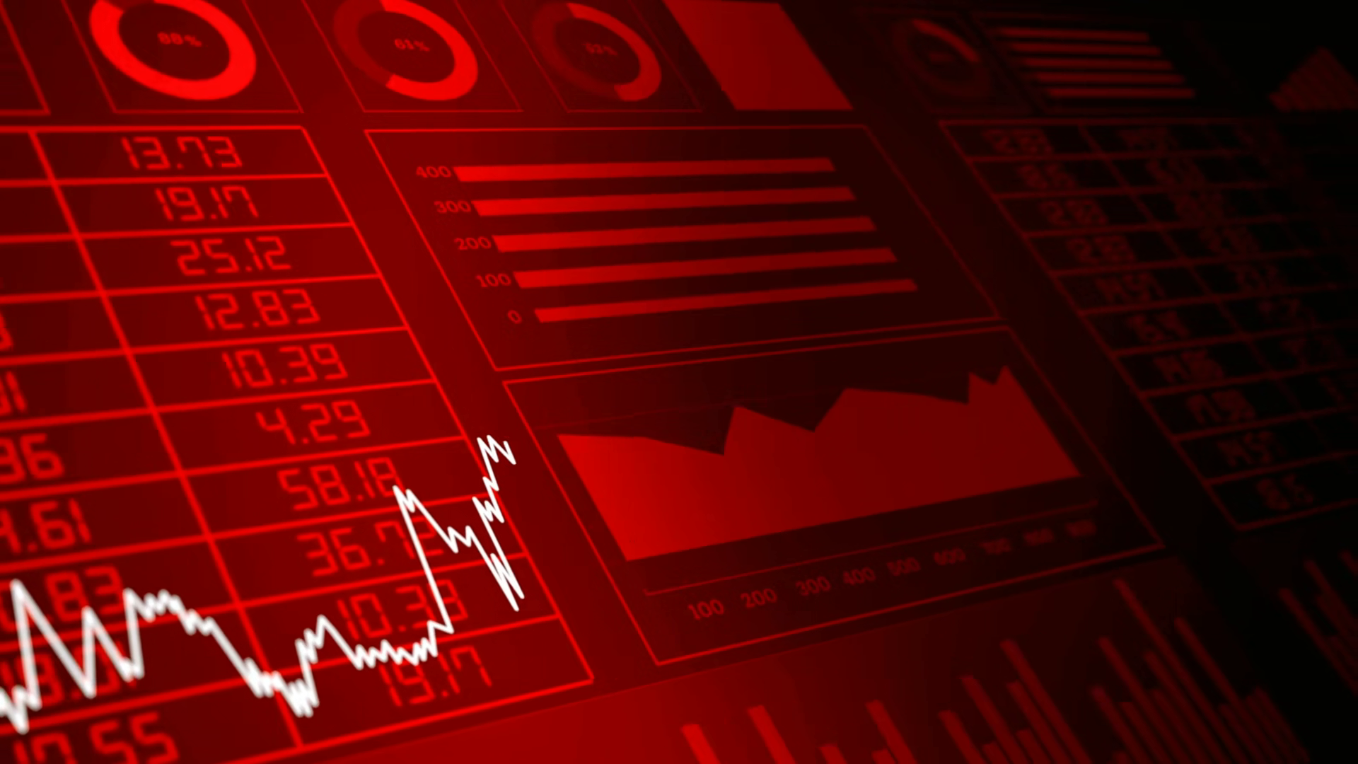 Market Crash Animation With Falling Line Stock Footage SBV-353570592 ...