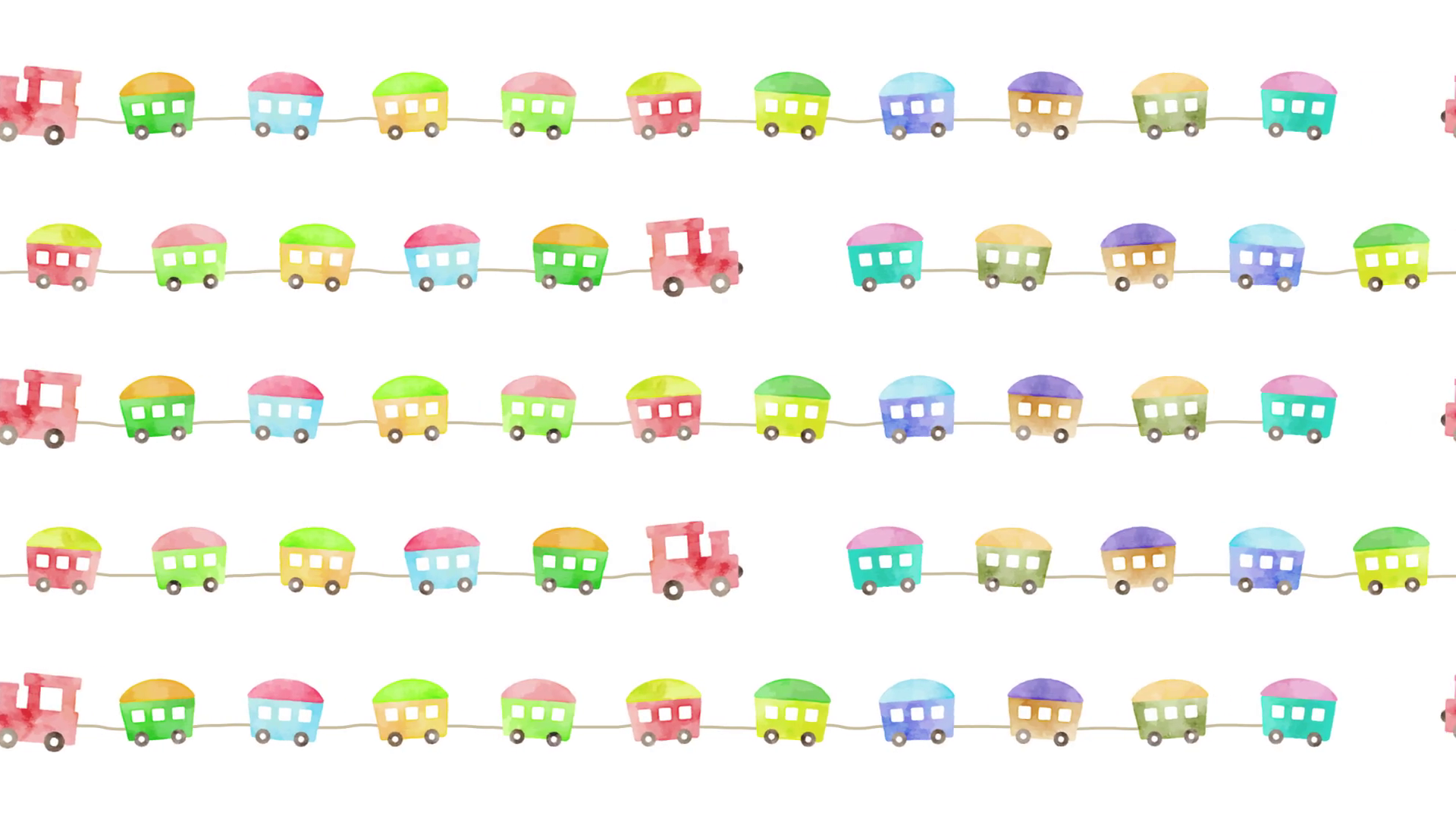 Cute Train Animation Pattern Background Stock Motion Graphics SBV ...