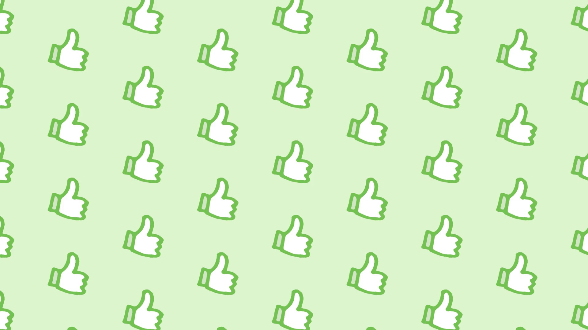 Hand Drawn Thumbs Up Icon Background (green) Stock Motion Graphics SBV ...