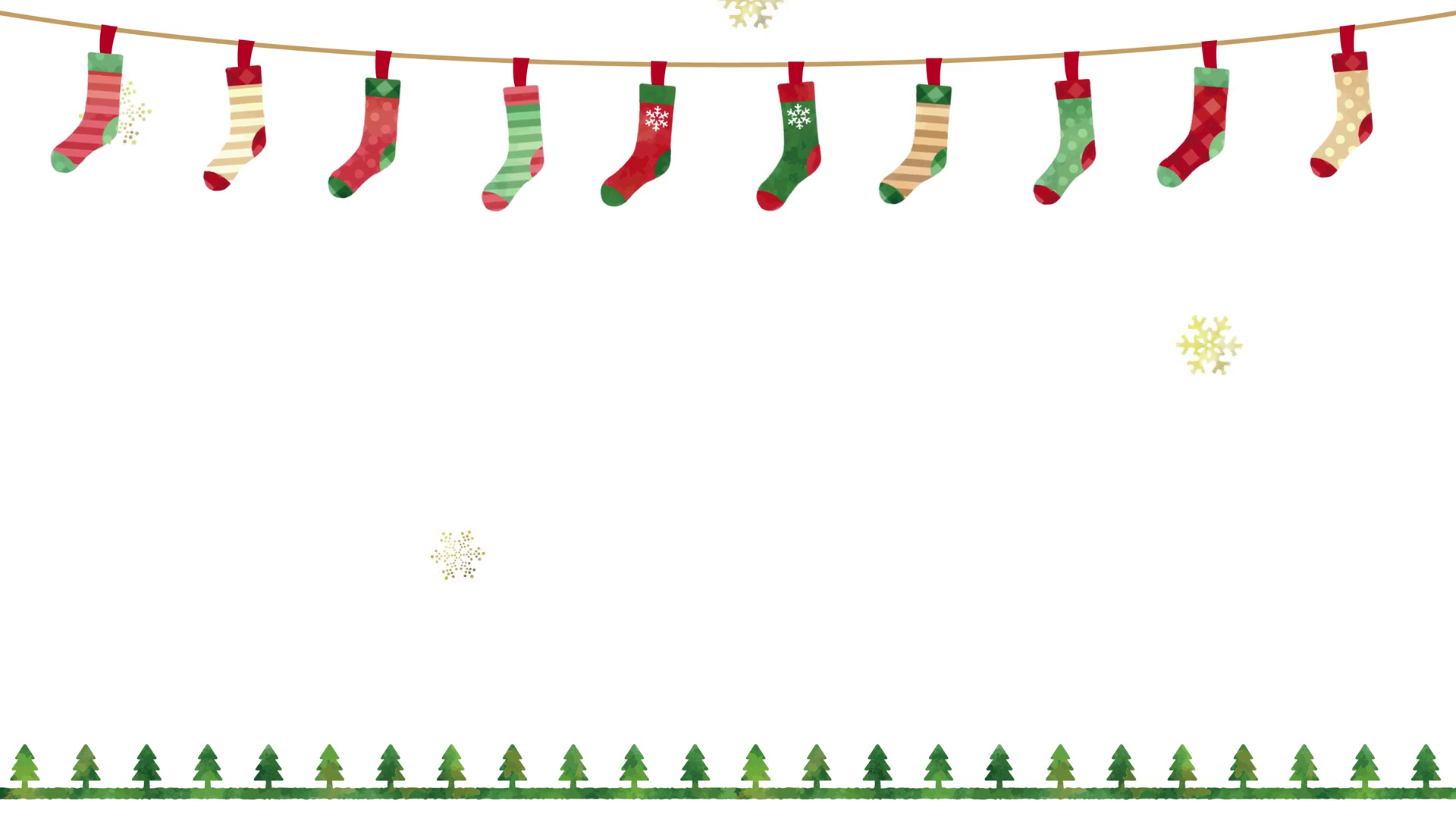 Hanging Socks Decoration; Background Stock Motion Graphics SBV ...
