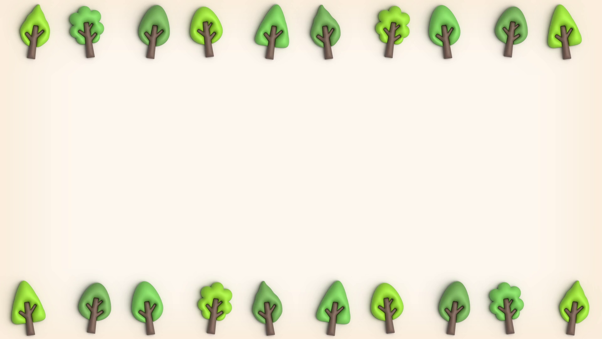 Simple Illustration Frame; 3d Trees Stock Motion Graphics SBV-347749361 ...