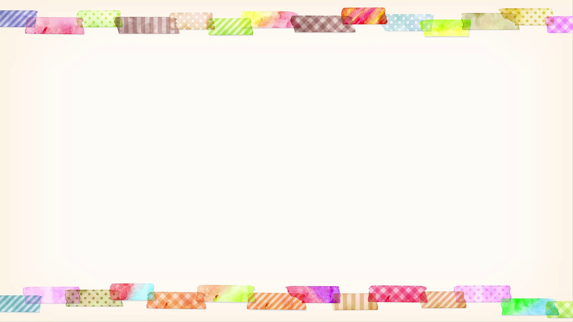 Watercolor Masking Tape Strips Frames Stock Motion Graphics SBV ...