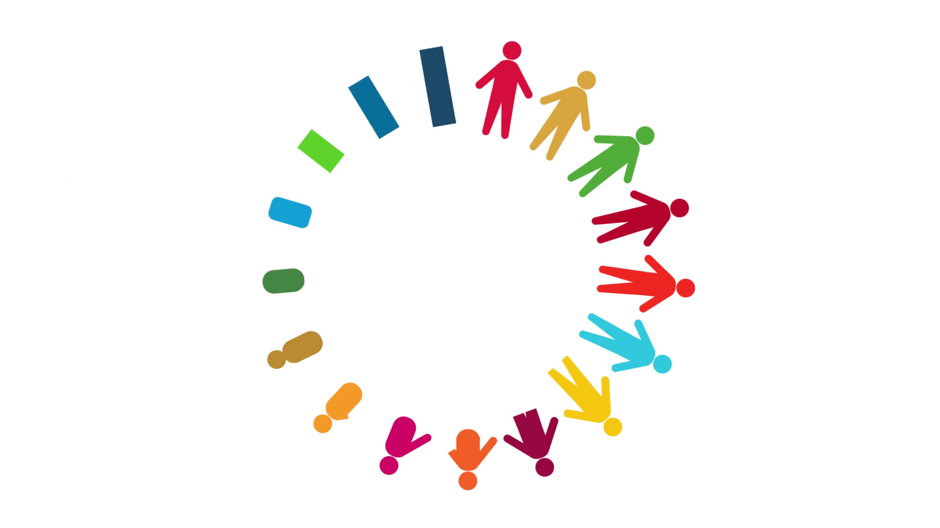 Sdgs Color Wheel Animation Changing Stick Stock Motion Graphics SBV ...