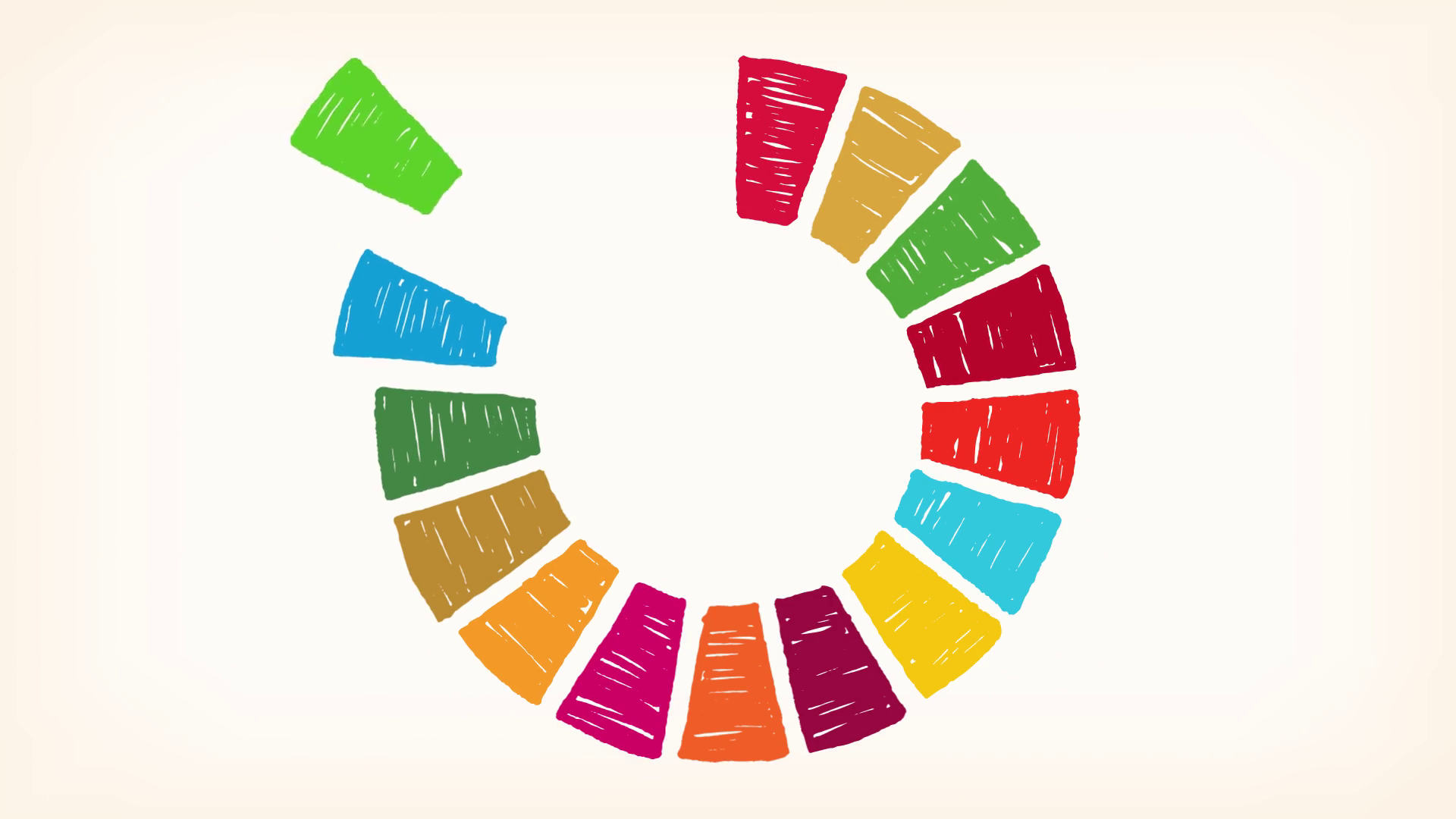 Hand Drawn Sdgs Color Wheel Animation Stock Motion Graphics SBV-348649577 - Storyblocks