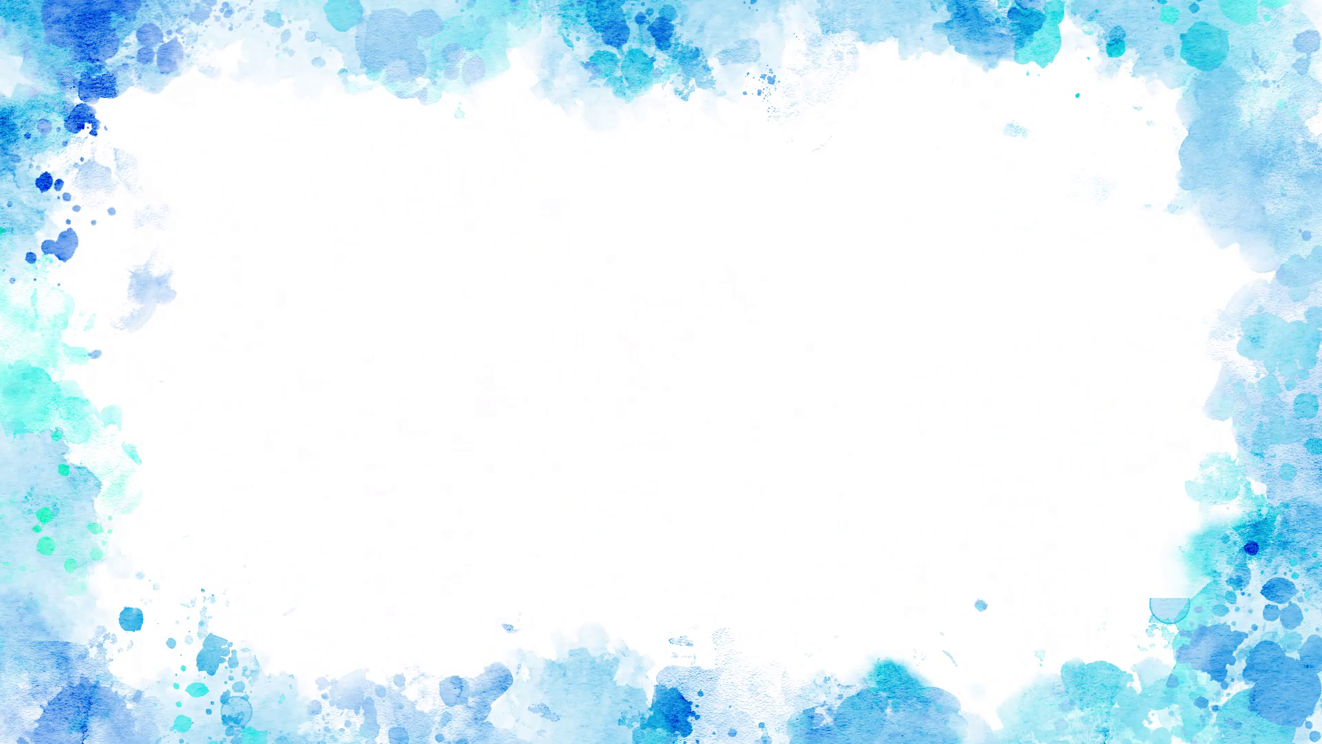 Watercolor Splash Frame (blue) Stock Motion Graphics SBV-348712395 ...