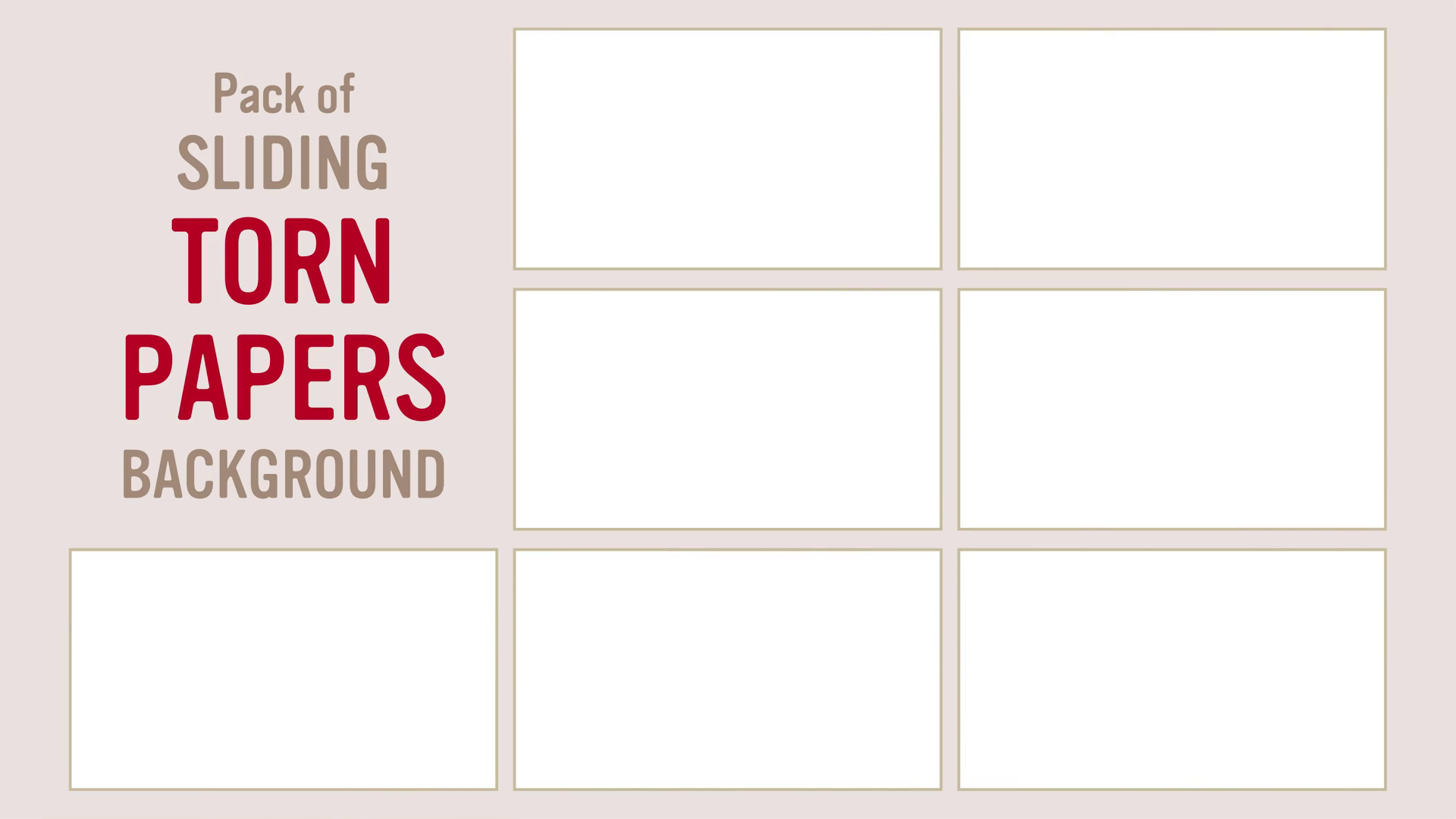 Set Of Sliding Torn Papers Background Stock Motion Graphics SBV ...