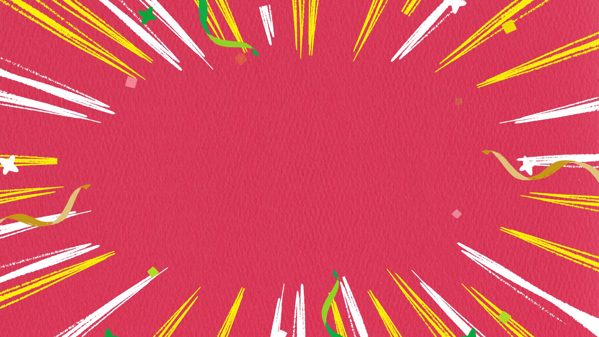 Hand Drawn Confetti Speed Lines: Red Stock Motion Graphics SBV ...