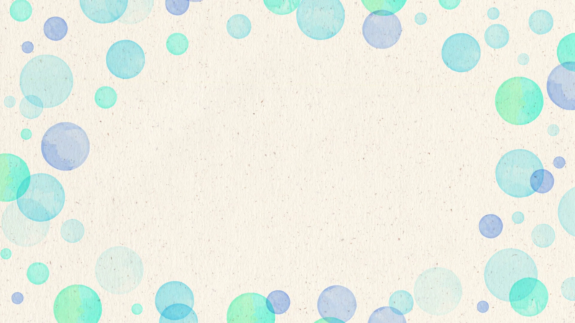 Watercolor Bubble Frame On Paper Background Stock Motion Graphics SBV ...