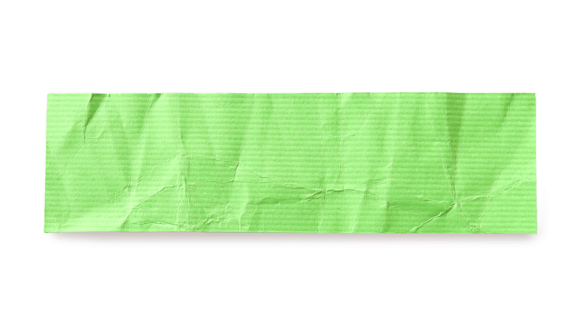 Wrinkled Paper Lower Third Animation: Green Stock Motion Graphics SBV ...