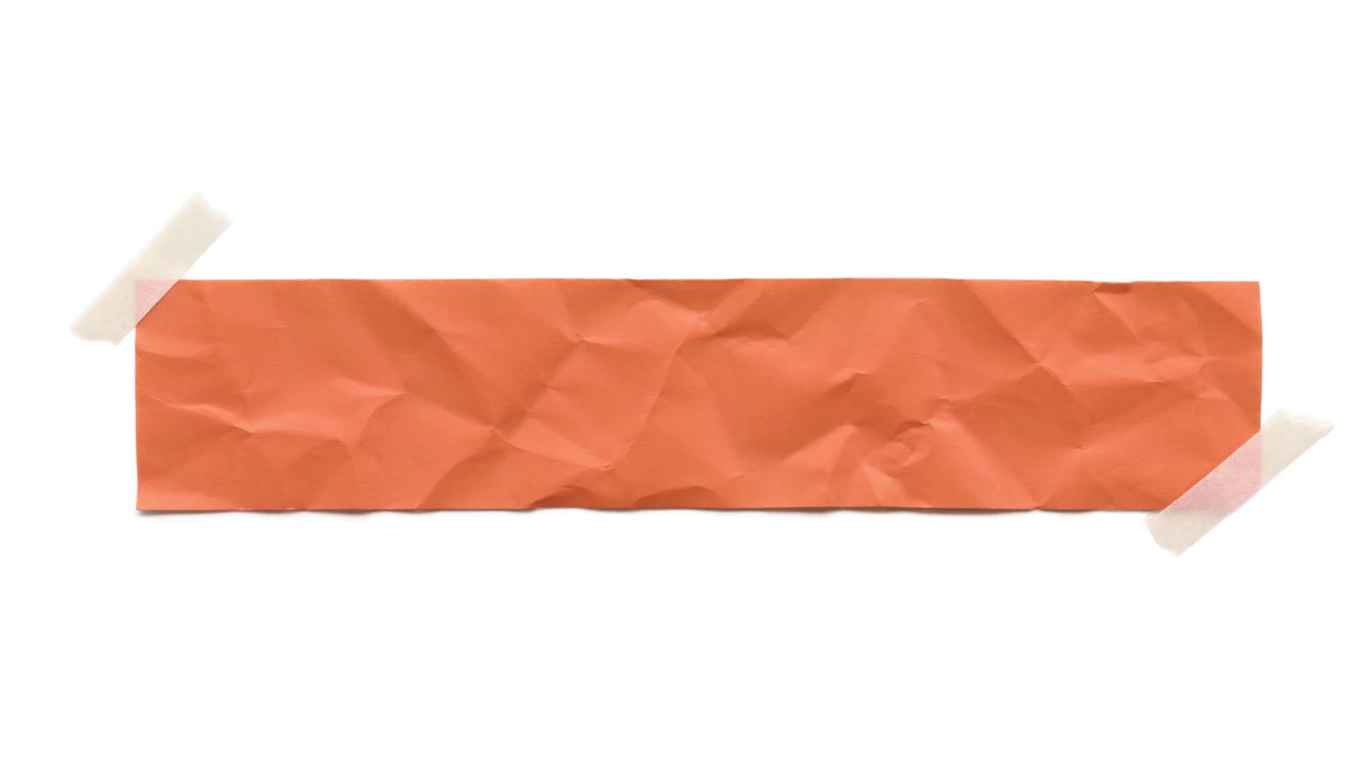 Taped Wrinkled Paper Lower Thirds Animation Stock Motion Graphics SBV ...