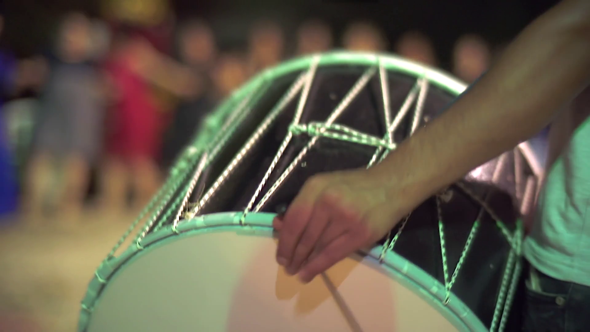 Traditional Halay Dance With Drum And Duduk At Traditional Ethnic ...