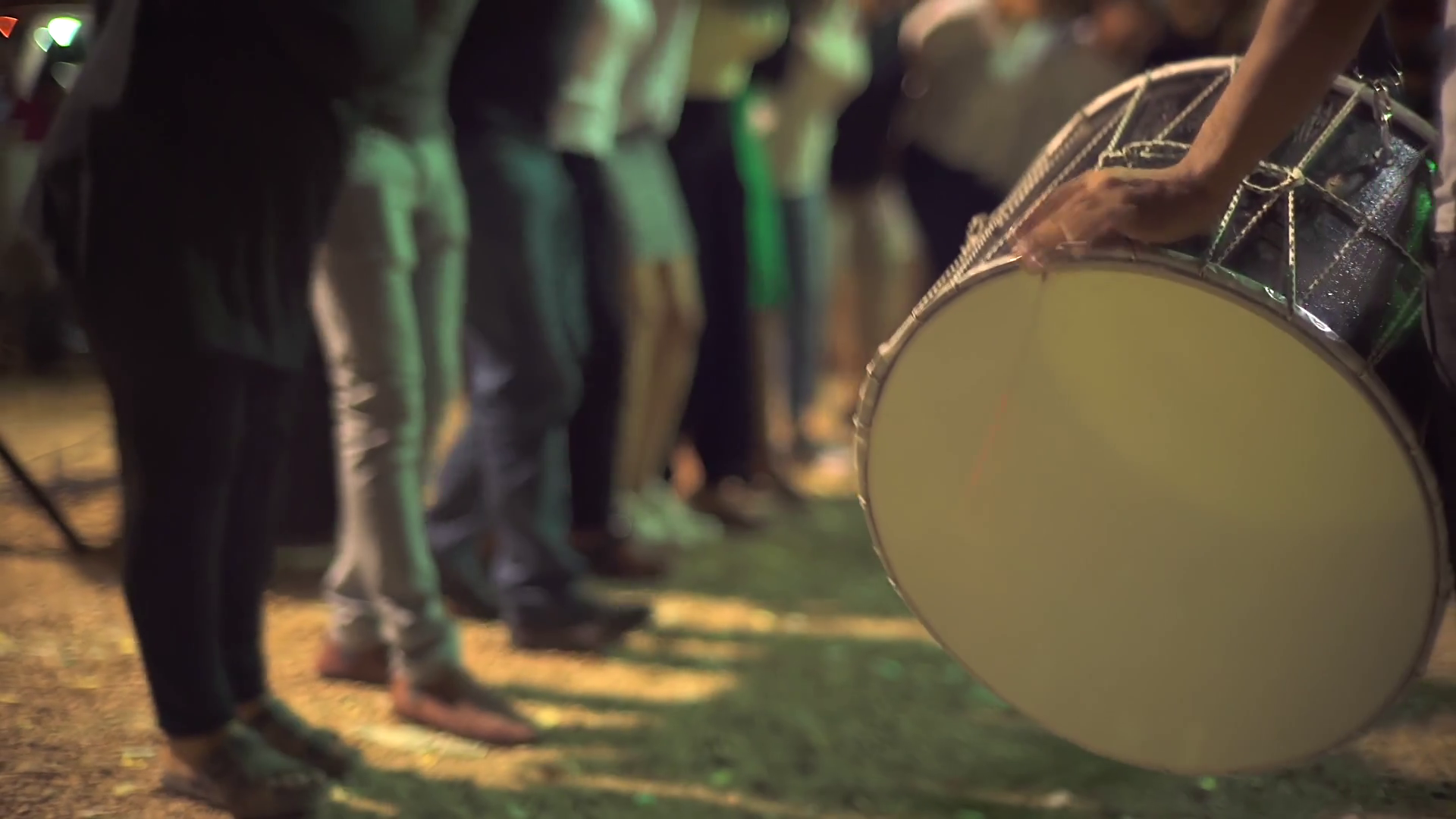 Drum At Traditional Ethnic Halay Dance Stock Footage SBV-348385968 ...