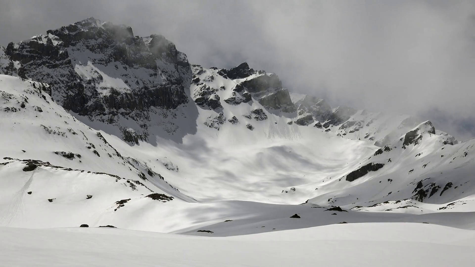 The Mountain Climate Of Snowy Andean Andes Stock Footage SBV-348746461 ...