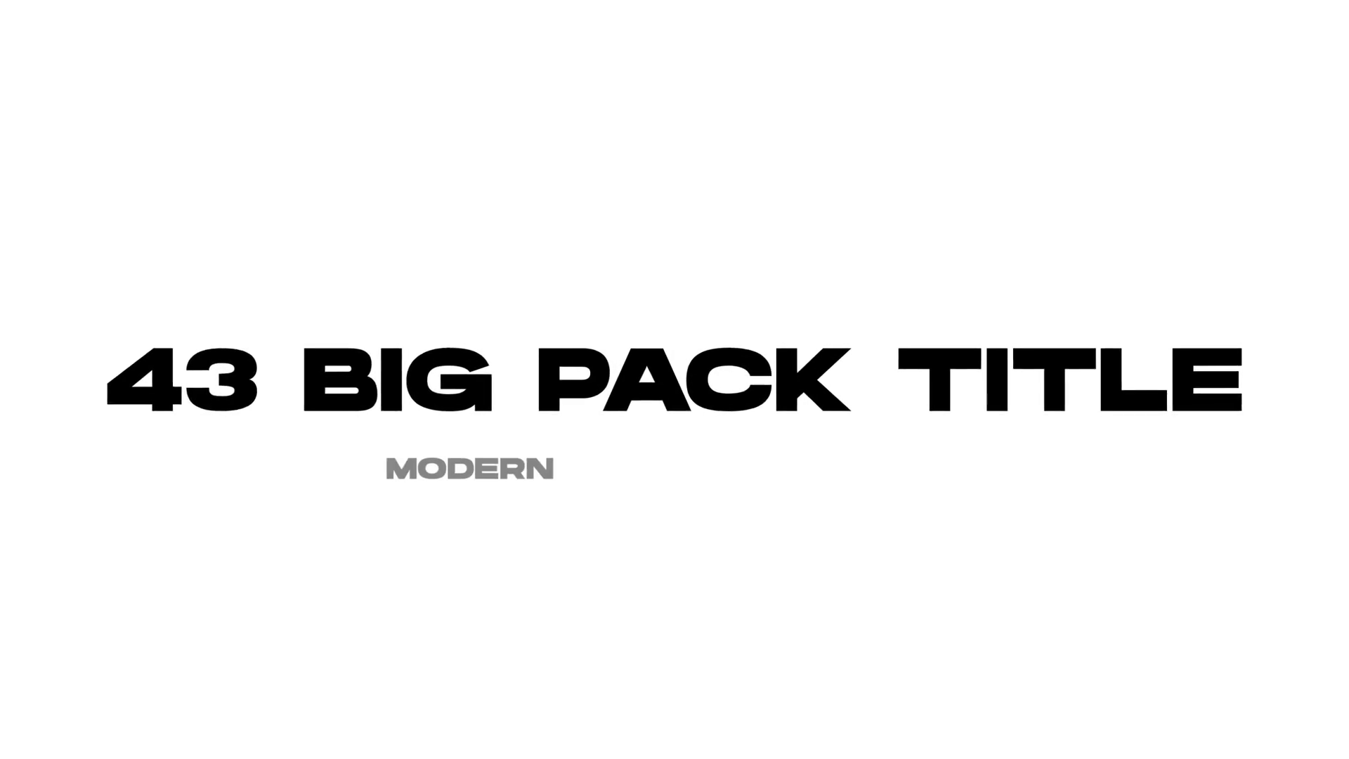 Big Pack Titles Final Cut Pro Template SBV 347520152 Storyblocks