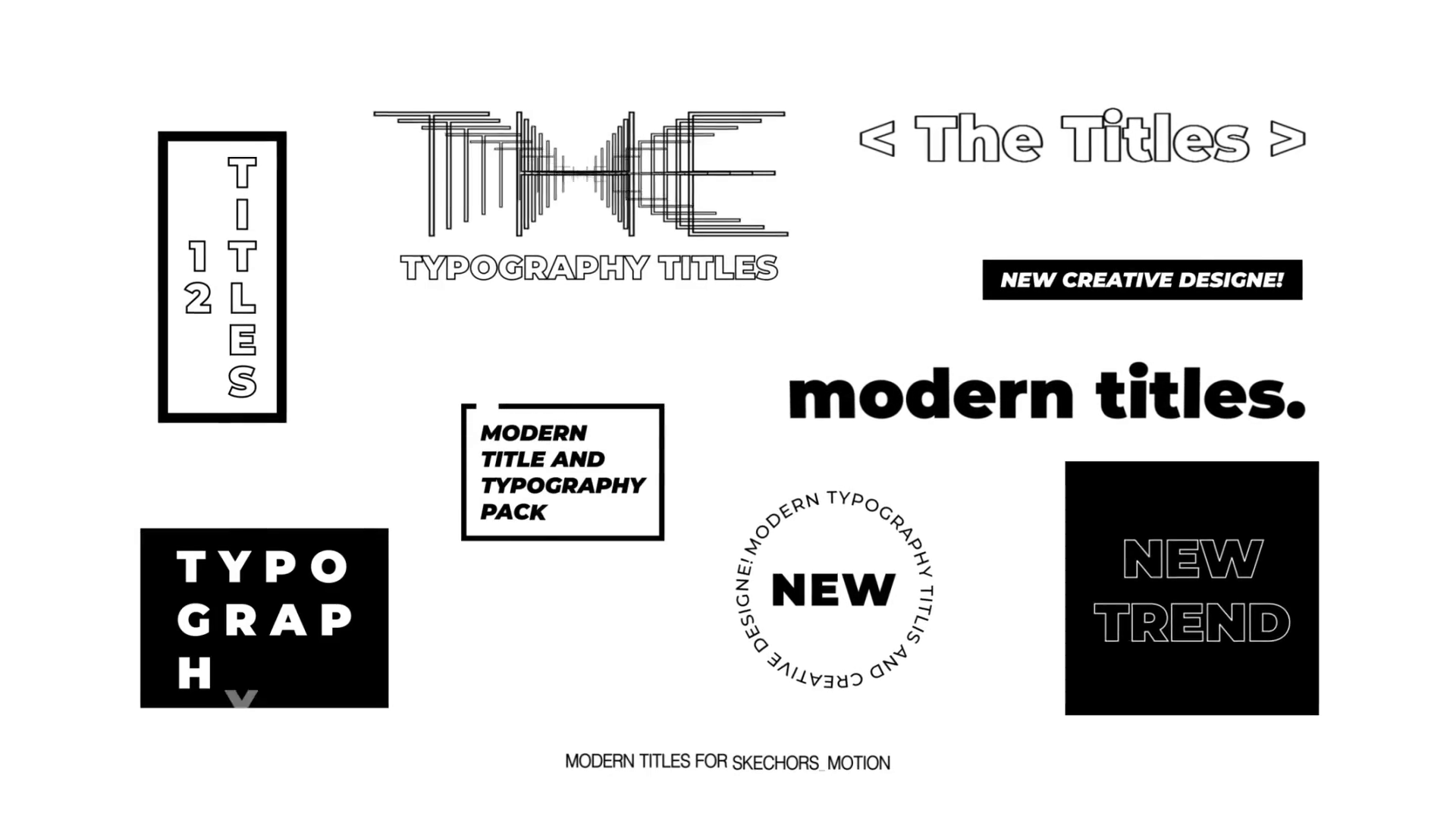 Modern Titles | Premiere Pro Template SBV-347420642 - Storyblocks