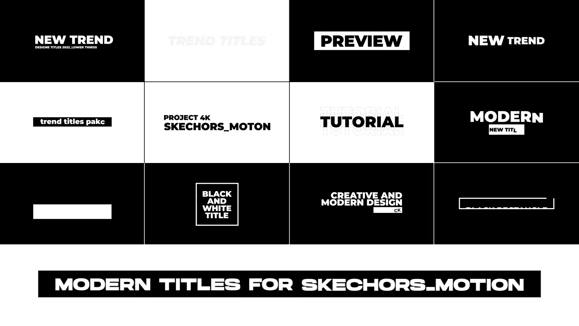 Modern Titles | Effects Template SBV-347481485 - Storyblocks