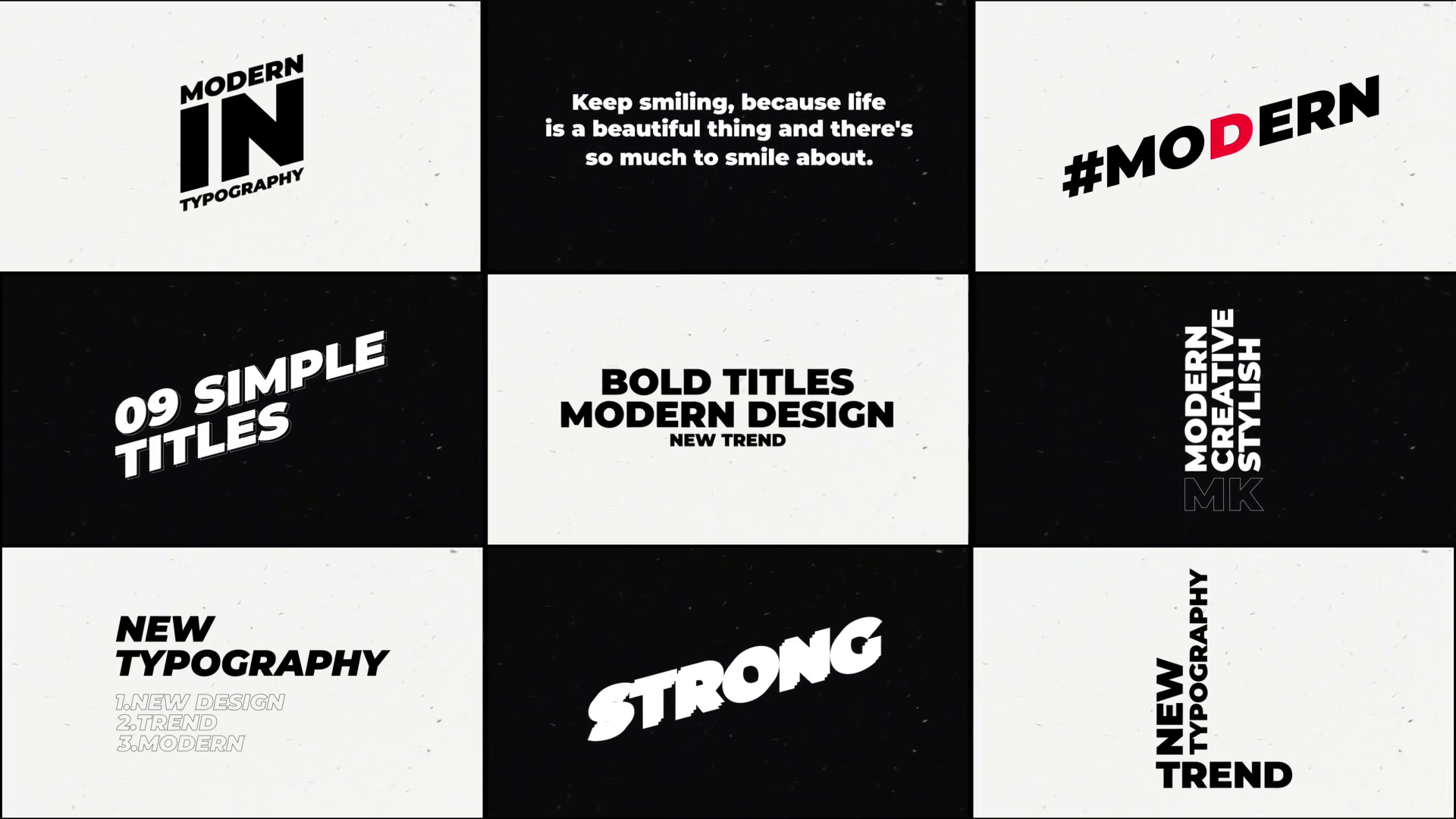 Modern Titles | Premiere Pro Template SBV-346908977 - Storyblocks