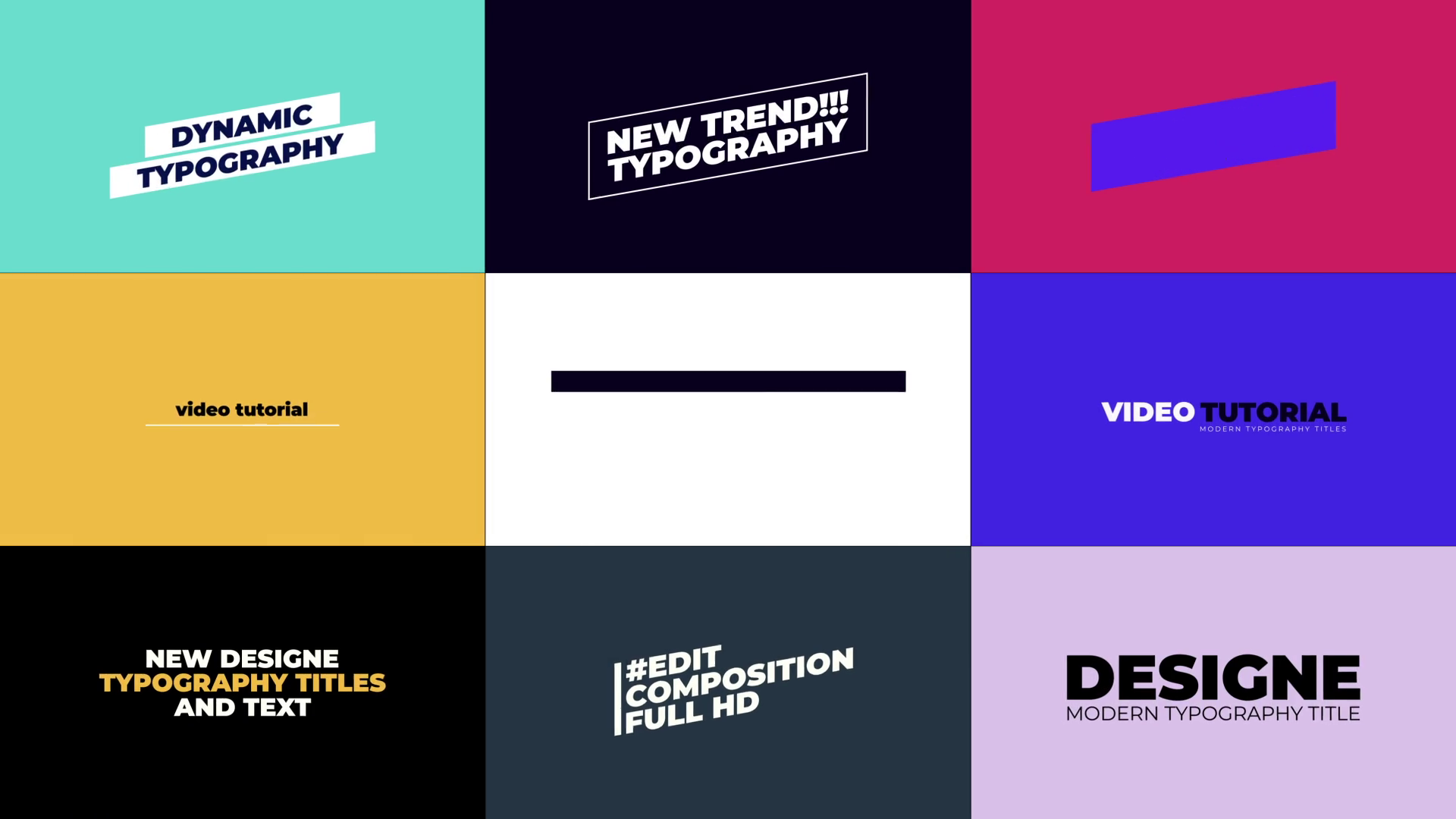 Modern Titles | Premiere Pro Template SBV-346908993 - Storyblocks