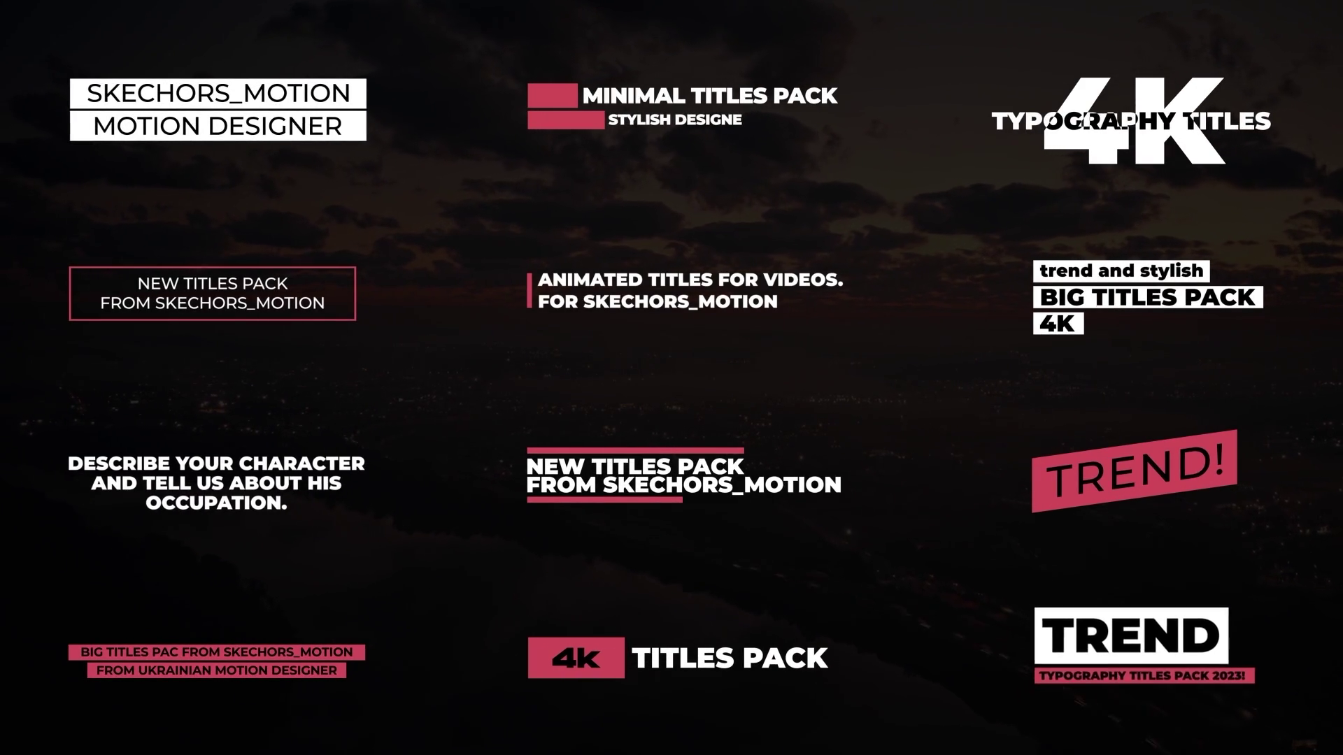 Modern Titles | Premiere Pro Template SBV-347399888 - Storyblocks